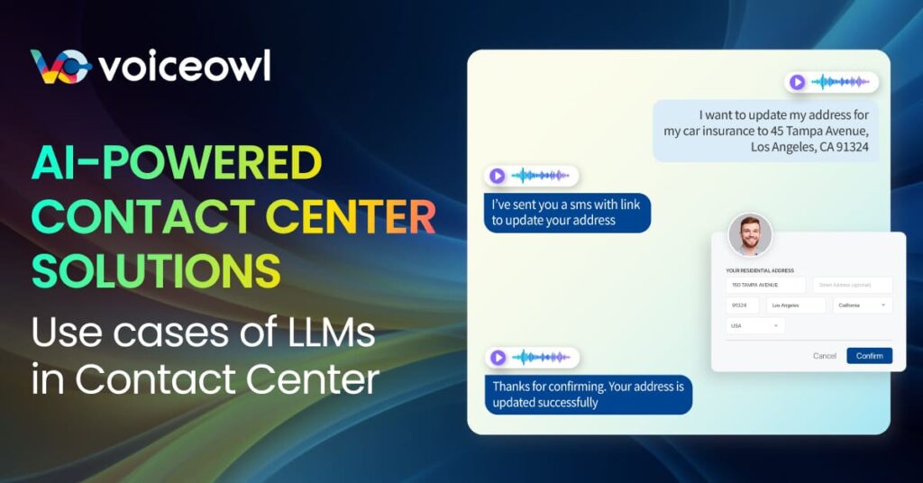 AI-Powered Contact Center Solutions: Use Cases Of Llms - Voiceowl AI-Powered Contact Center Solutions: Use Cases Of Llms - Voiceowl